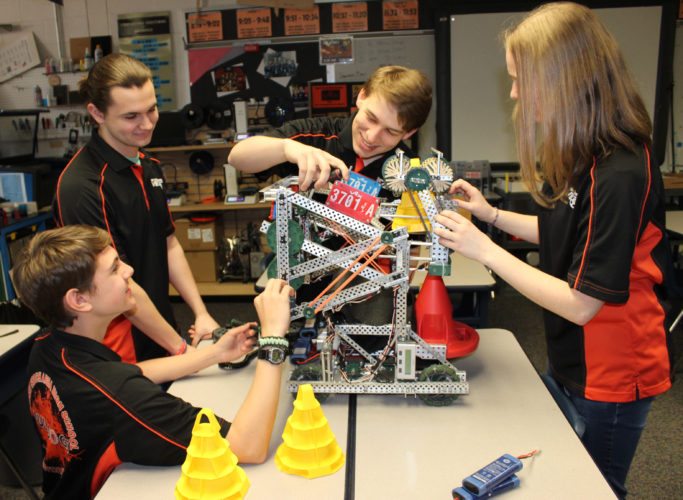 Jersey Shore High School robotics team heads to global competition ...